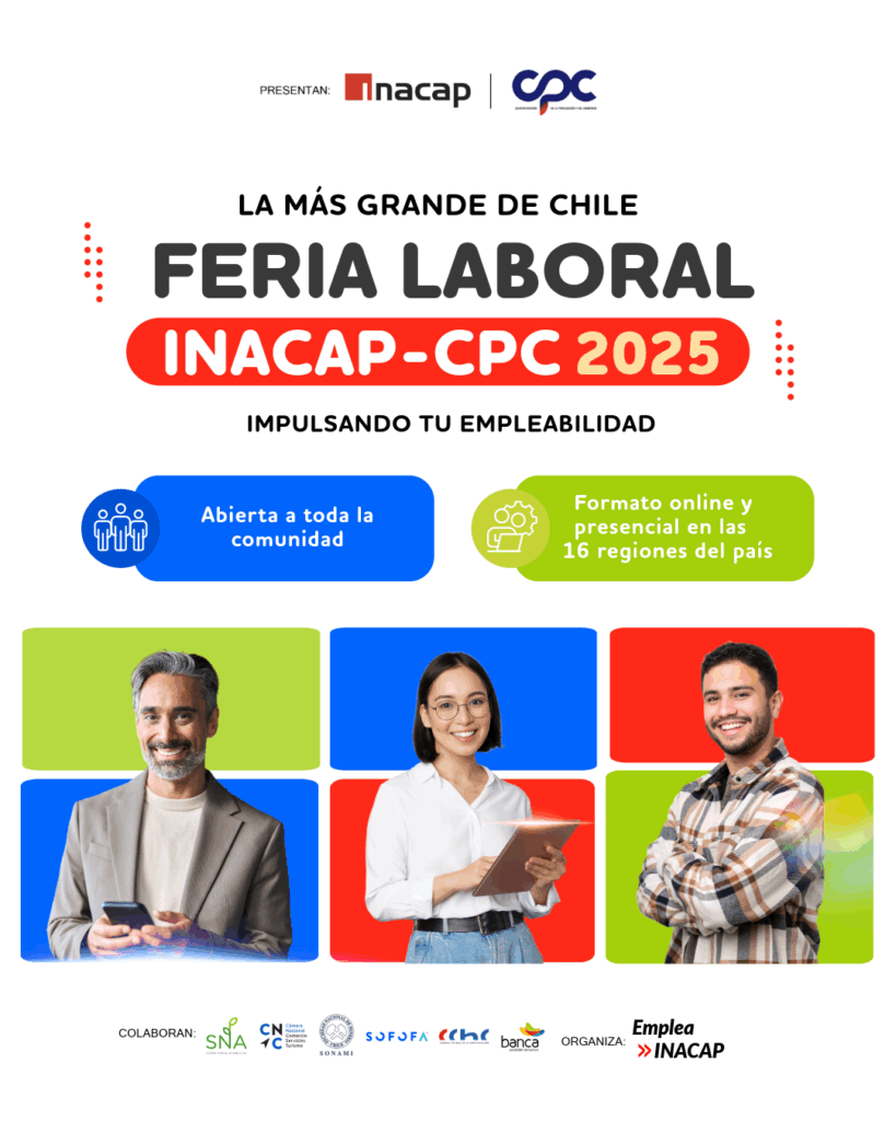 Feria Laboral INACAP–CPC 2025: ¡Comienza el mayor encuentro de ...